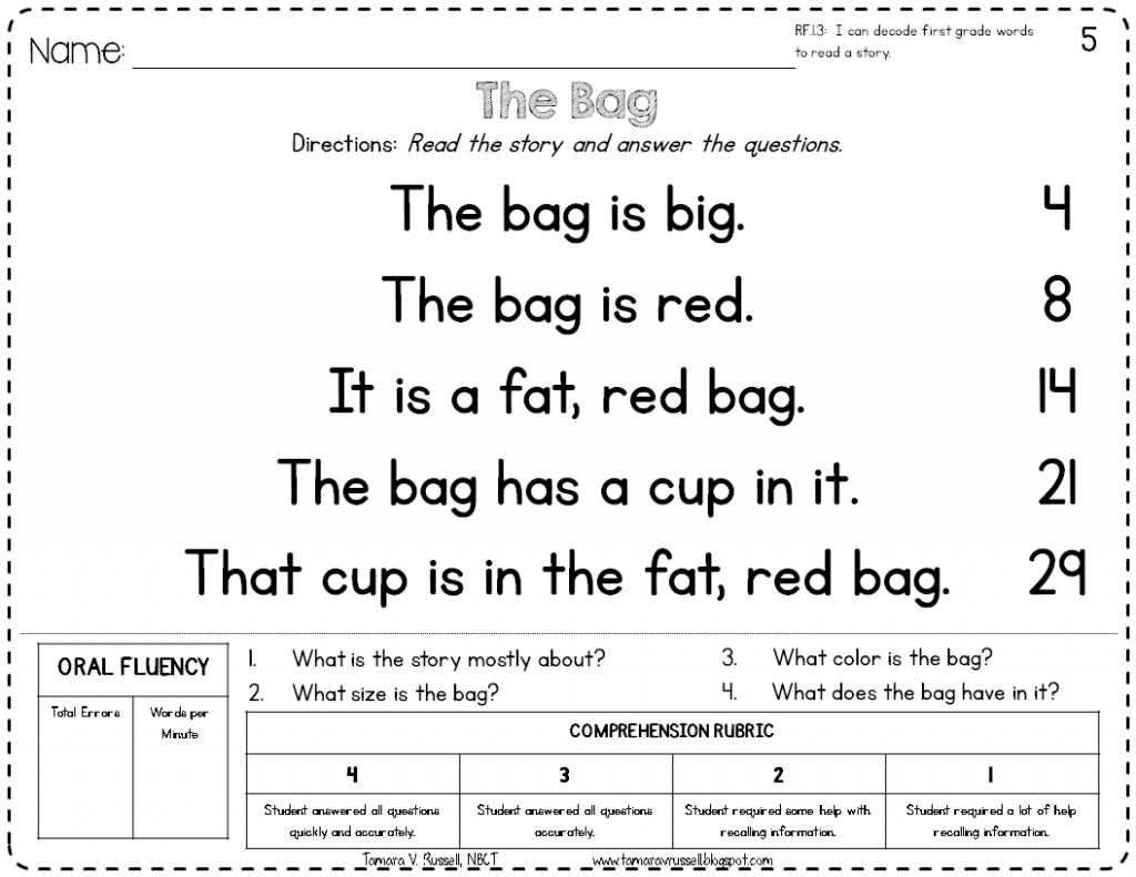 Introducing Kindergarten Fluency Mrs Russell s Room Introducing Kindergarten Fluency Mrs Russell s Room