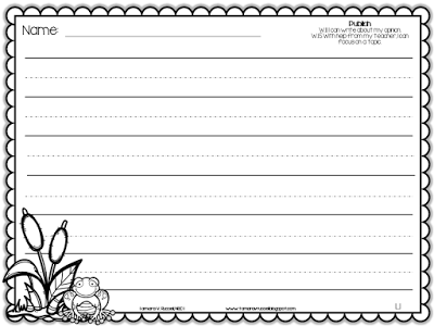 Frog Writing - Mrs. Russell's Room