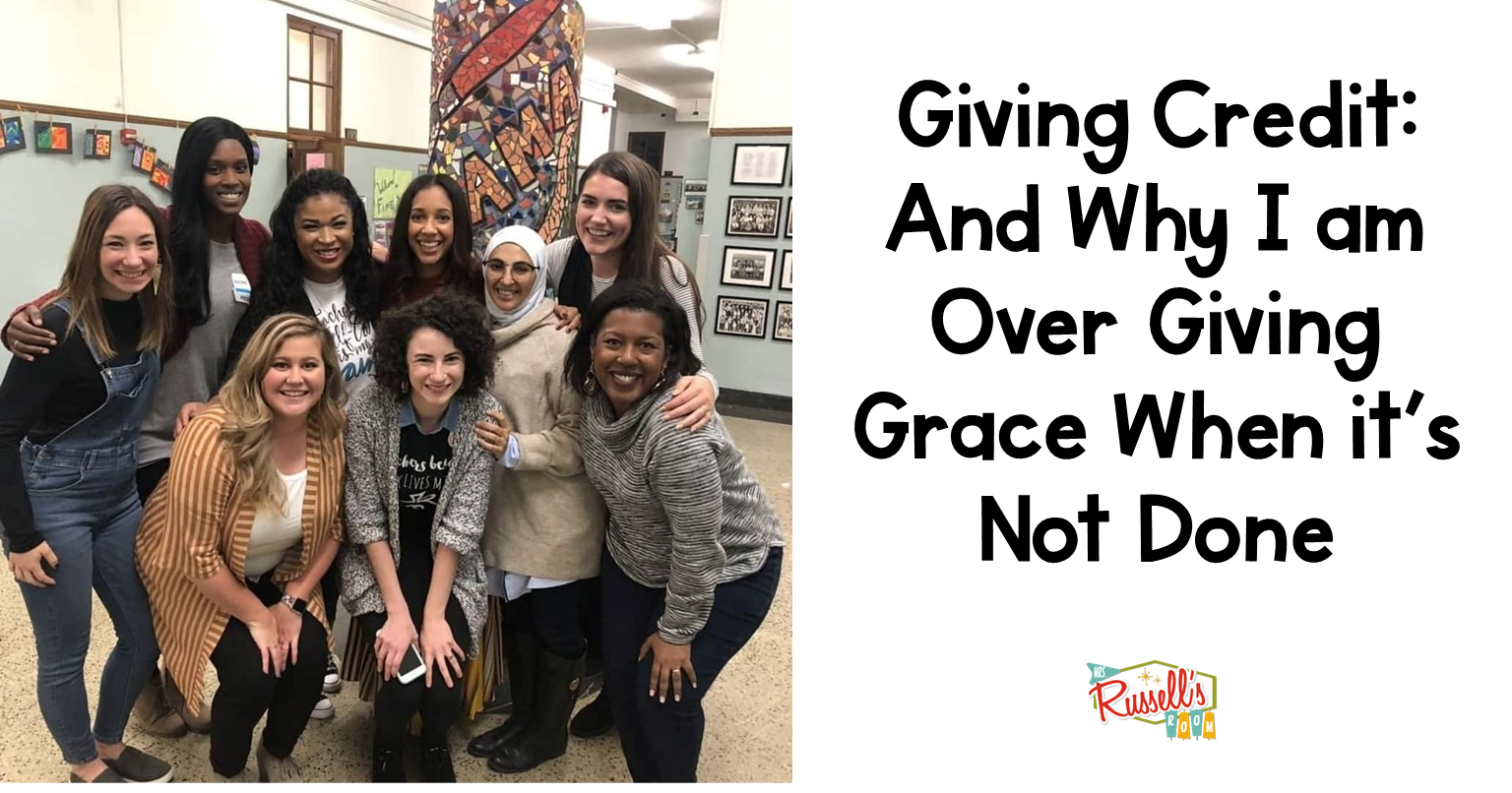 Giving Credit - Mrs. Russell's Room